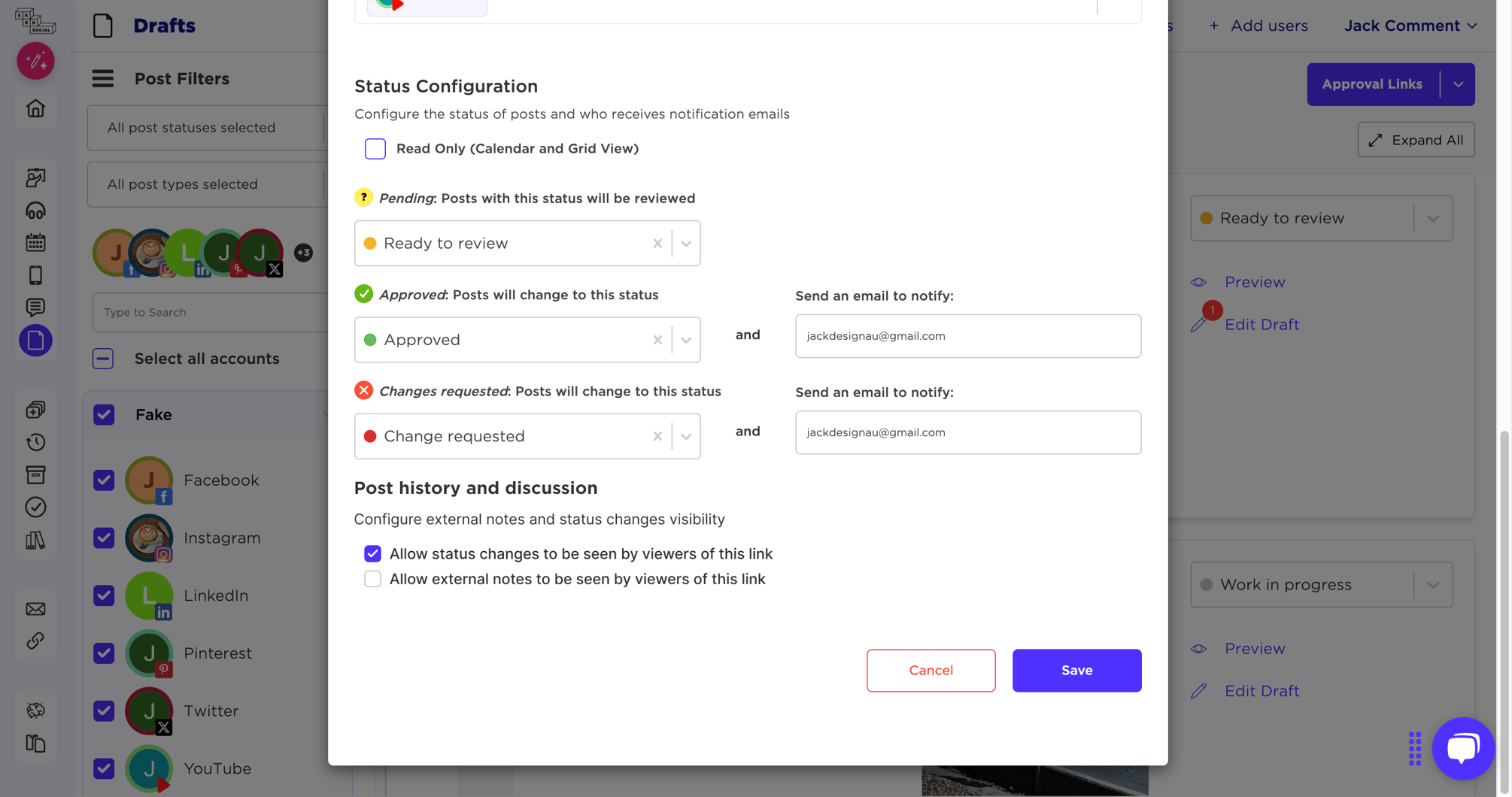 How to Use Internal Comments and External Notes in Approvals in Sked